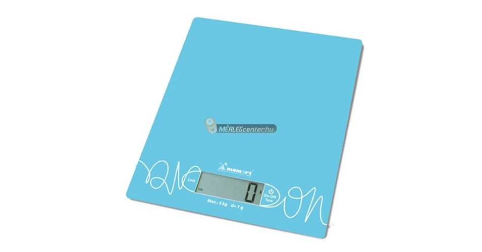 Momert 6860 (5kg/1g) egyedi mintás konyhai mérleg